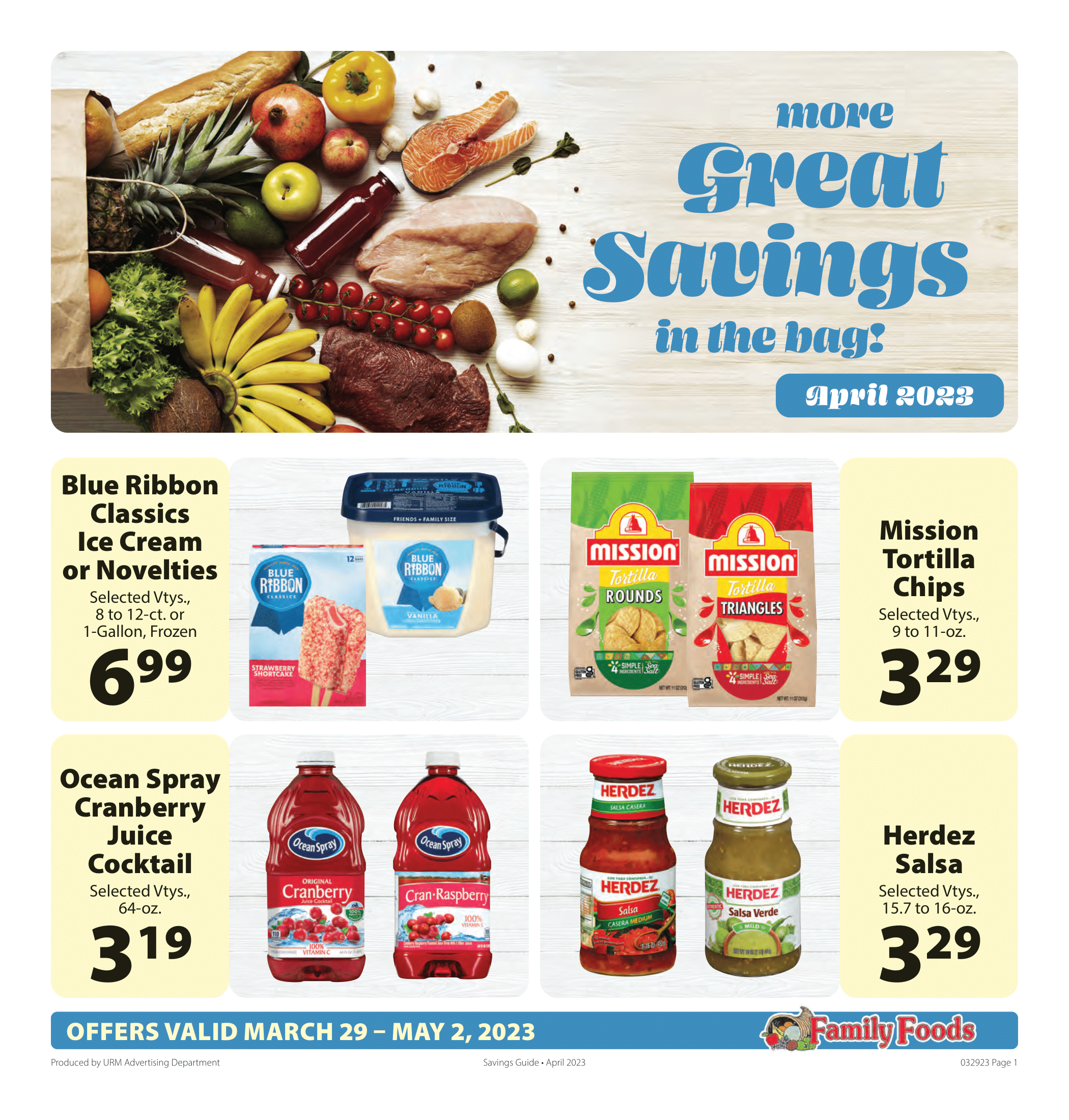 Monthly Savings Guide | Family Foods